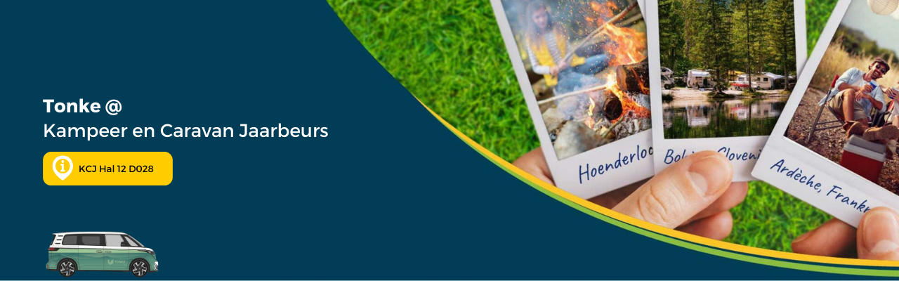 Premiere des Prototyps Tonke Buzz auf der Kampeer en Caravan Jaarbeurs ...